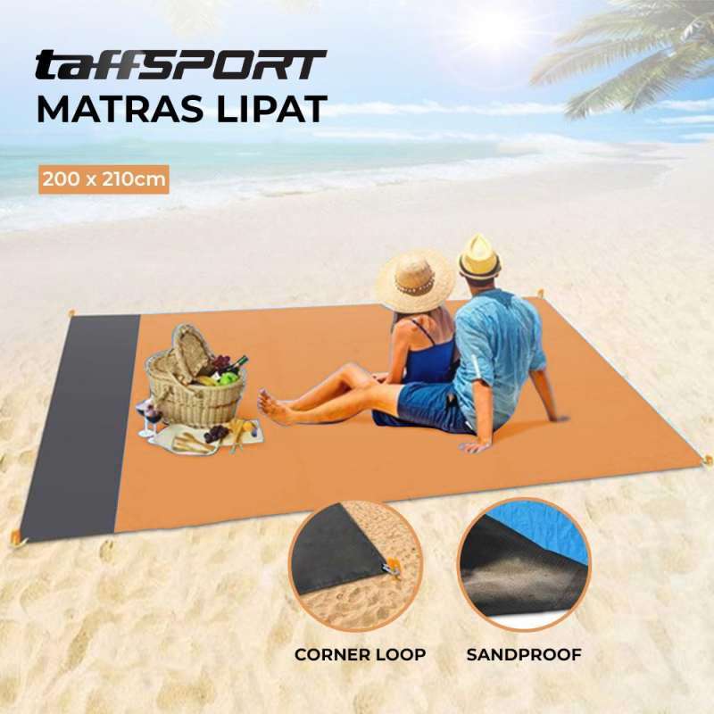 Jual Tikar Lipat Matras Camping Piknik Mat 200 X 210cm Fs-008 Karpet ...