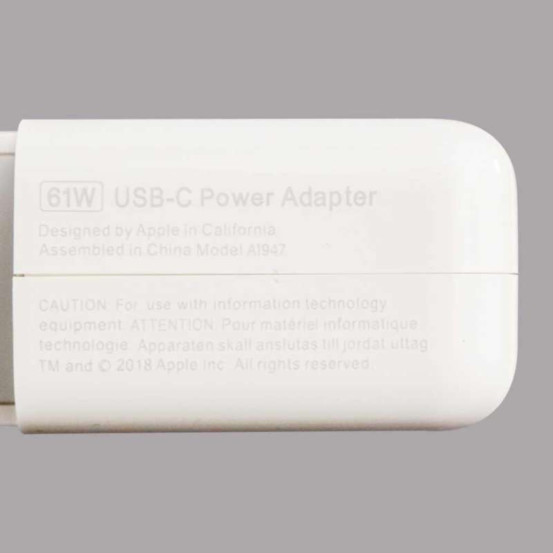 Jual 61w MagSafe Power Adapter Type C Original A1947 Laptop Ac Aki ...