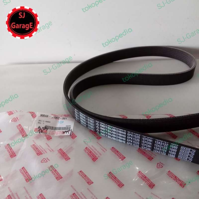 Promo New Fan Belt Tali Kipas Grand New Xenia 2015 6pk1520 9004a-91067 ...