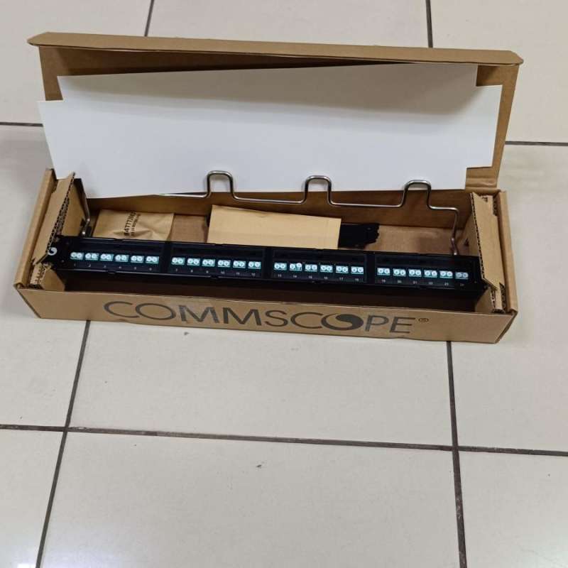 Jual Patch Panel Fiber Optik Commscope 24 Core 48 Core Lc 1 U Rack ...