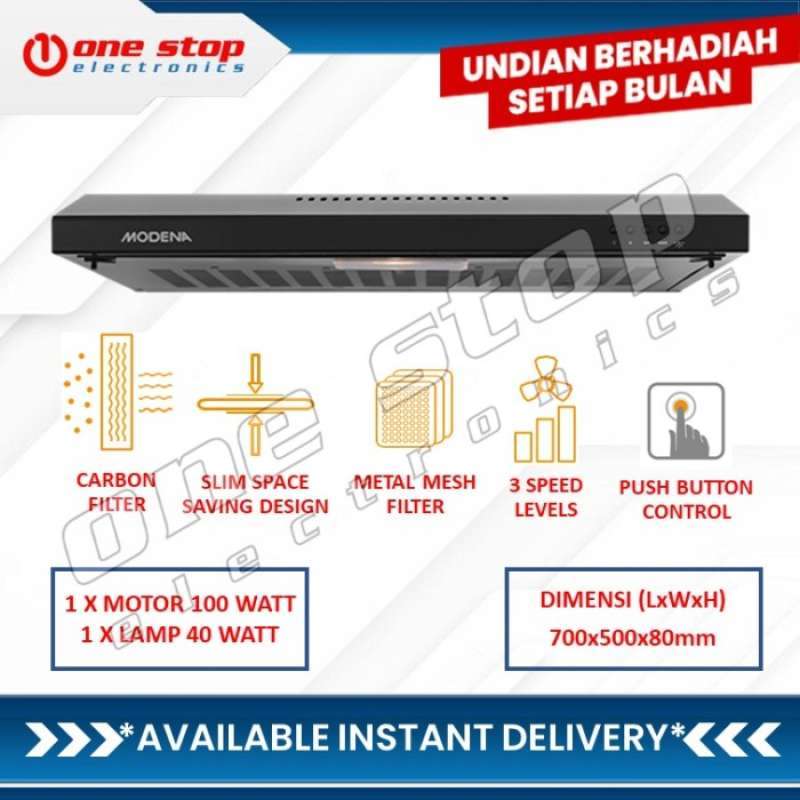 Promo Modena Px 7001 Esile Cooker Hood Px7001 - Hood Saja Diskon 4% Di ...