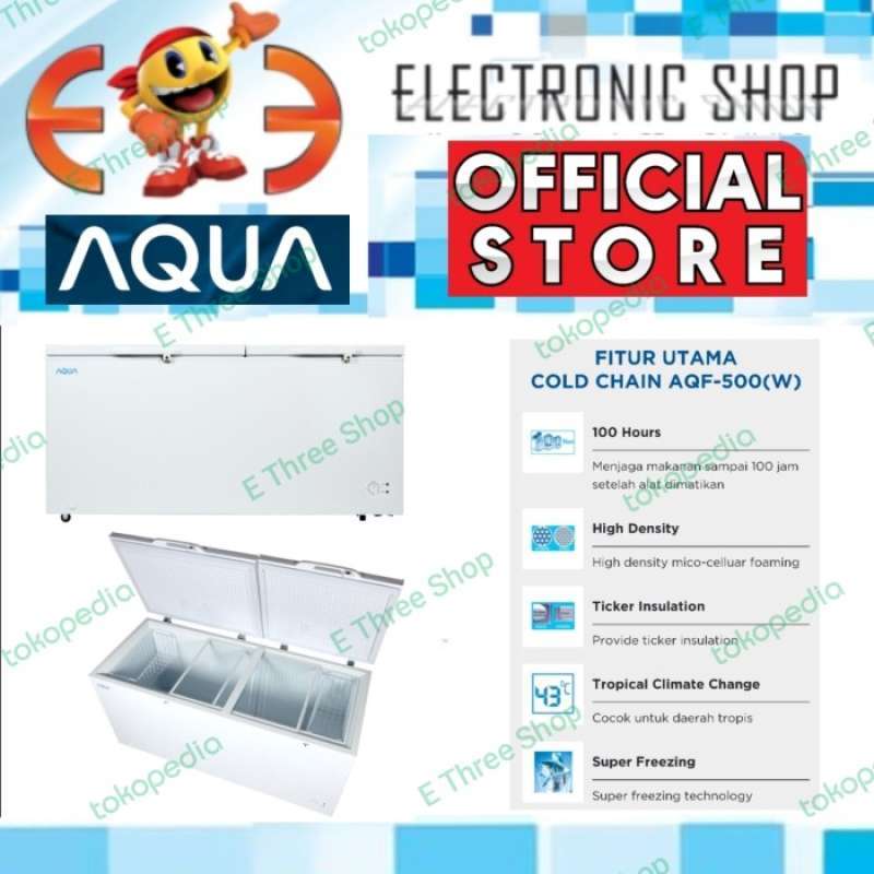 Promo Aqua Aqf 500 Wtd Chest Freexer - Aqf 500 New Diskon 2% Di Seller Gansirsa - Cengkareng ...