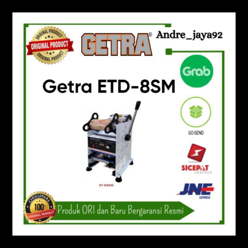 Jual Getra Etd8sm Cup Sealer - Mesin Perekat Gelas Plastik Et-d8sm Di ...