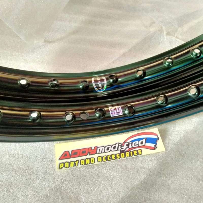 Promo Velg Morad Spain Arovera Hijau Sprite 17 120-120 Thailand Diskon ...