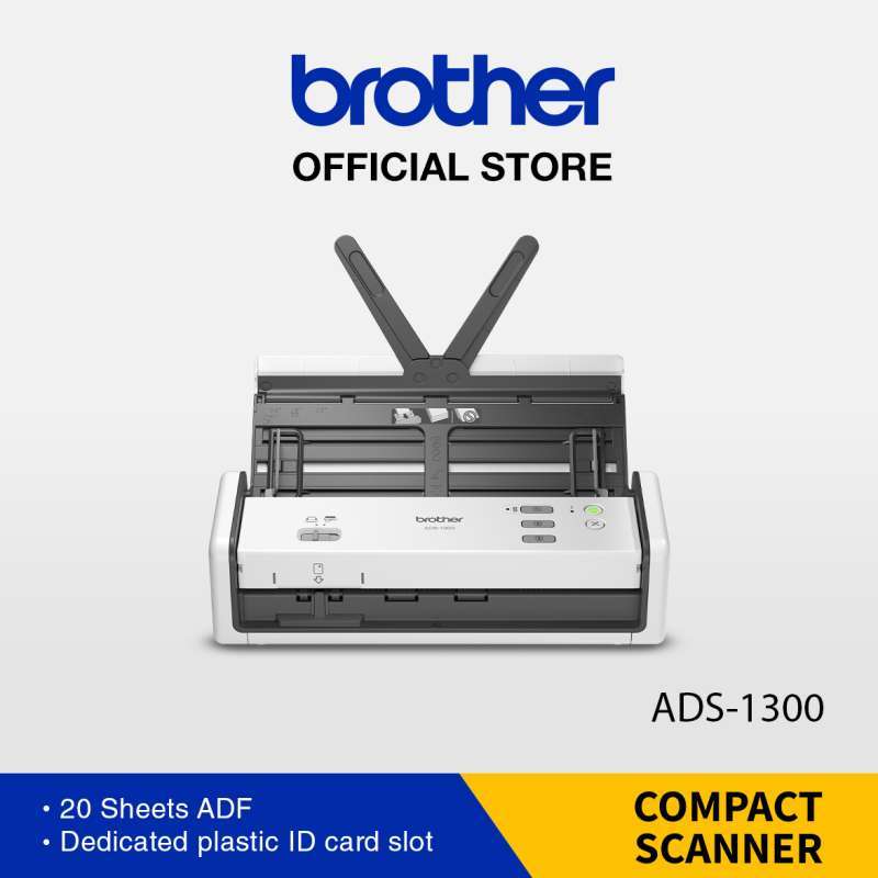 Jual Scanner Brother Ads-1300 Portable Document Scanner Di Seller ...