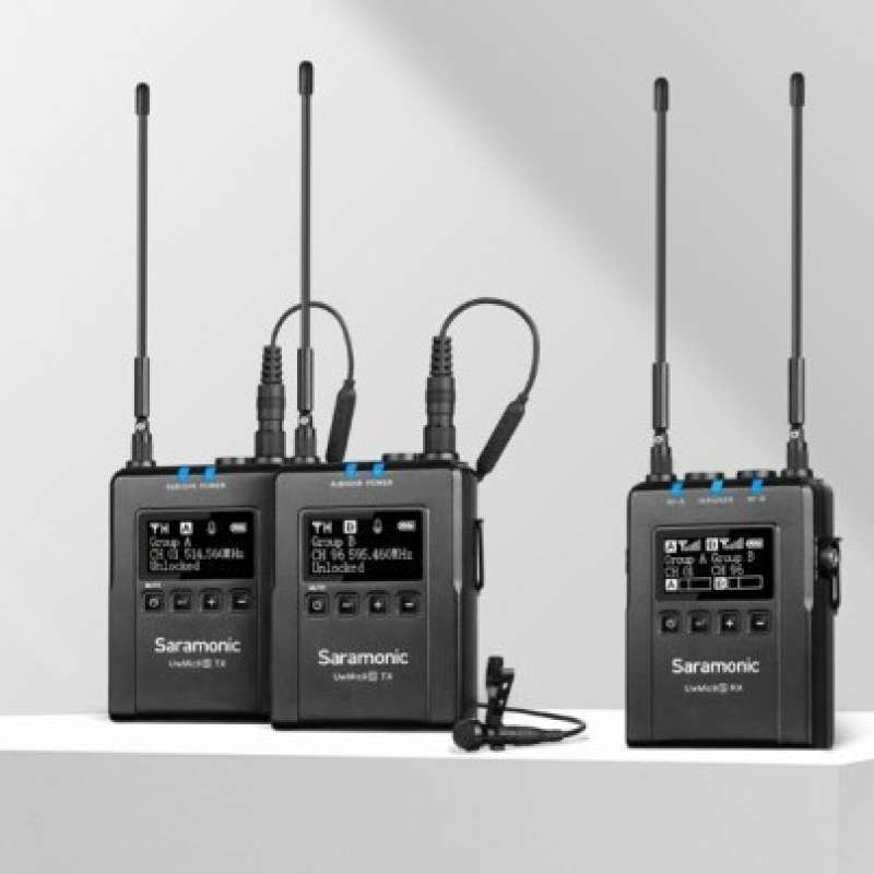 Promo Mic Wireless Saramonic Uwmic9s Kit2 Microphone System Diskon 4% ...