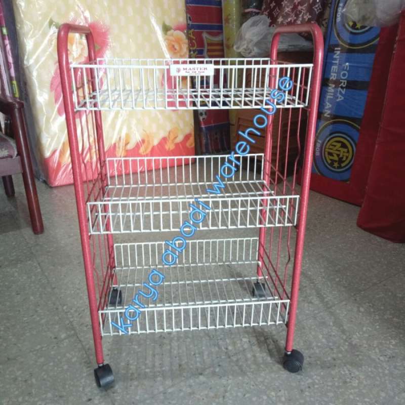 Promo Rak Besi Serbaguna Rak Salon / Rak Besi Master Susun 3 / Master ...