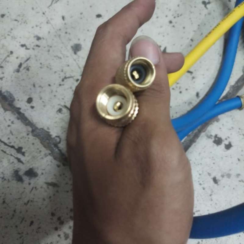 Promo Paket Isi Freon R32 R410 Manifold Single + Selang + Adaptor ...