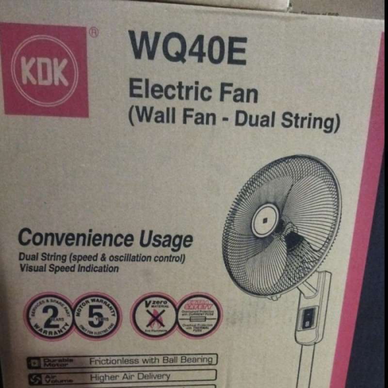 Promo Kdk Wq40e Wall Fan 16 Inch 16 Kipas Angin Dinding Tembok Wq 40e ...