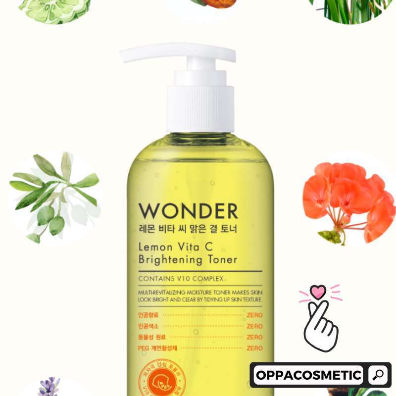 Jual Tony Moly Wonder Lemon Vita C Brightening Toner 300ml Di Seller ...