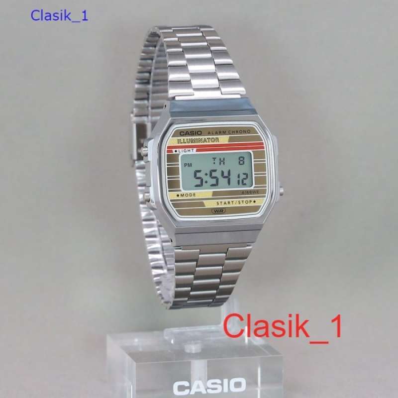 Jual Original 100%!! Casio A168weha-9adf Jam Unisex A168wa Retro ...