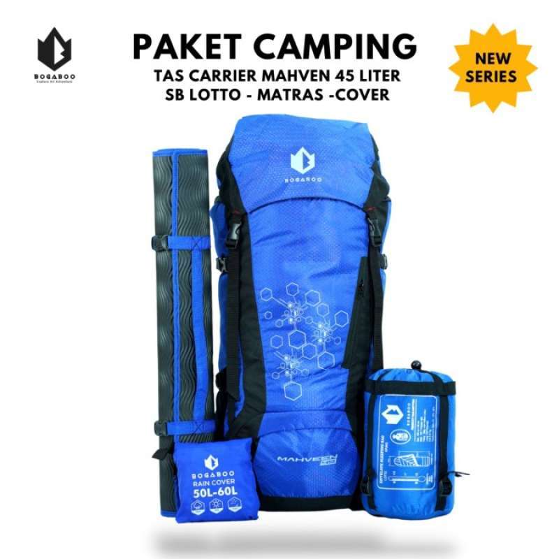 Promo Paket Lengkap - Paket Alat Camping Dan Hiking Naik Gunung Keril ...