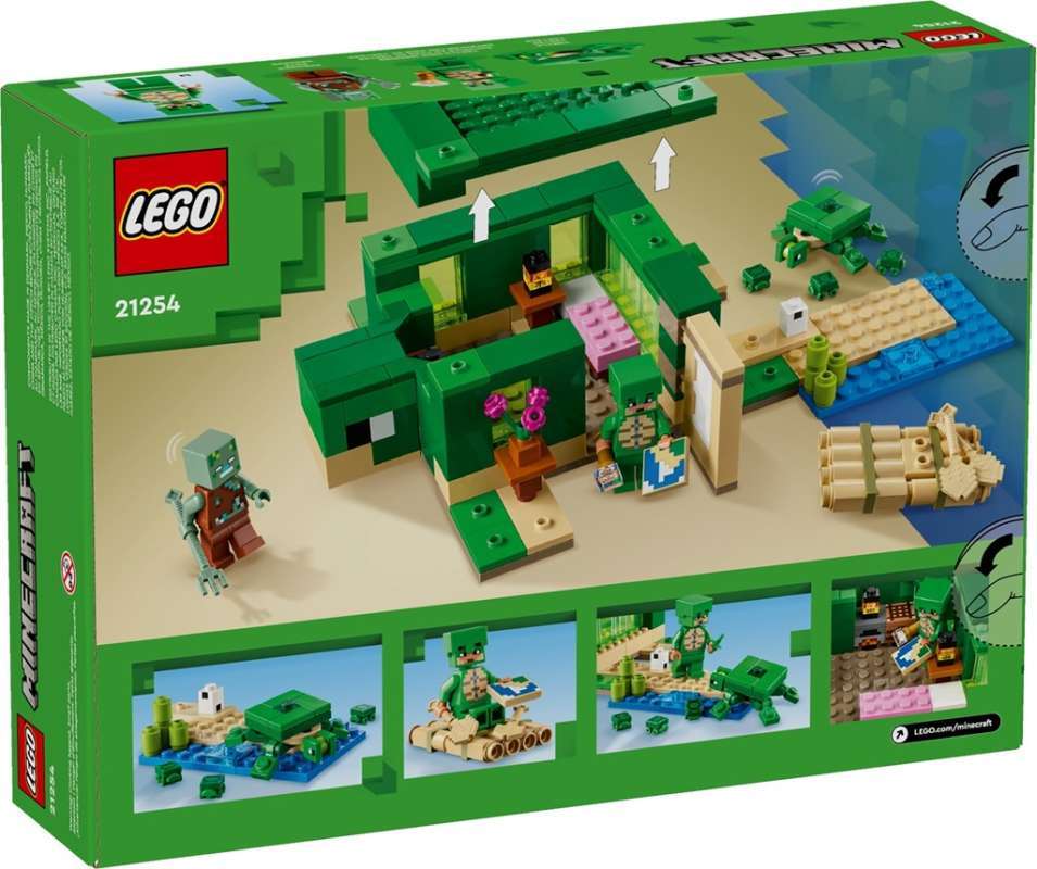 Jual Lego Minecraft 21254 The Turtle Beach House Di Seller Kenjiro13 ...