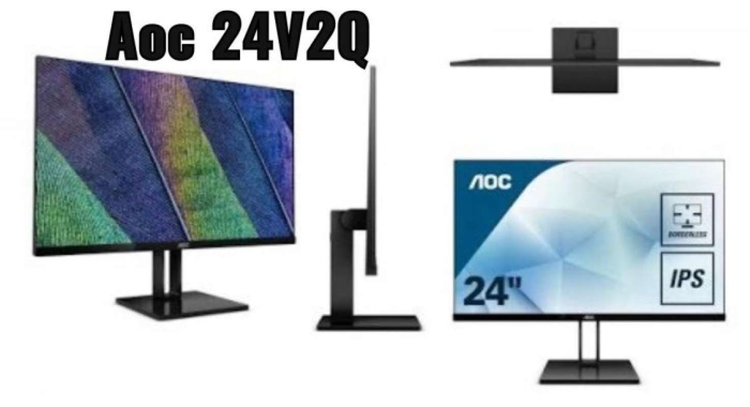 Promo Aoc 24v2q 24 Inch - Full Hd Ips 75hz Hdmi Dp Freesync Gaming ...