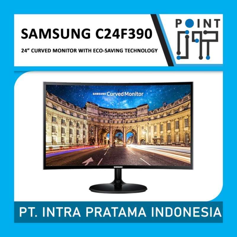 Promo Monitor Led Curved 24 Ls24c360 75hz Fhd Amd Freesync Diskon 23% ...
