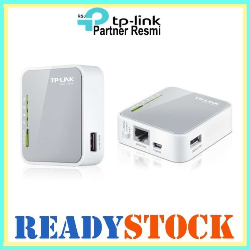 Promo Tplink Tl-mr3020 Wireless Portable Router Diskon 23% Di Seller ...