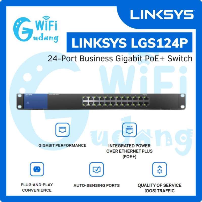 Promo Lgs124p-ap 24-port Business Desktop Gigabit Poe+ Switch Diskon 23 ...