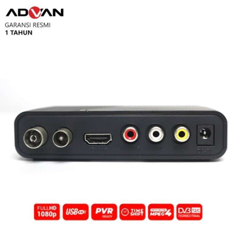 Promo Advan Digibox Stb Set Top Box Tv Digital St01 Resmi Advan Diskon ...