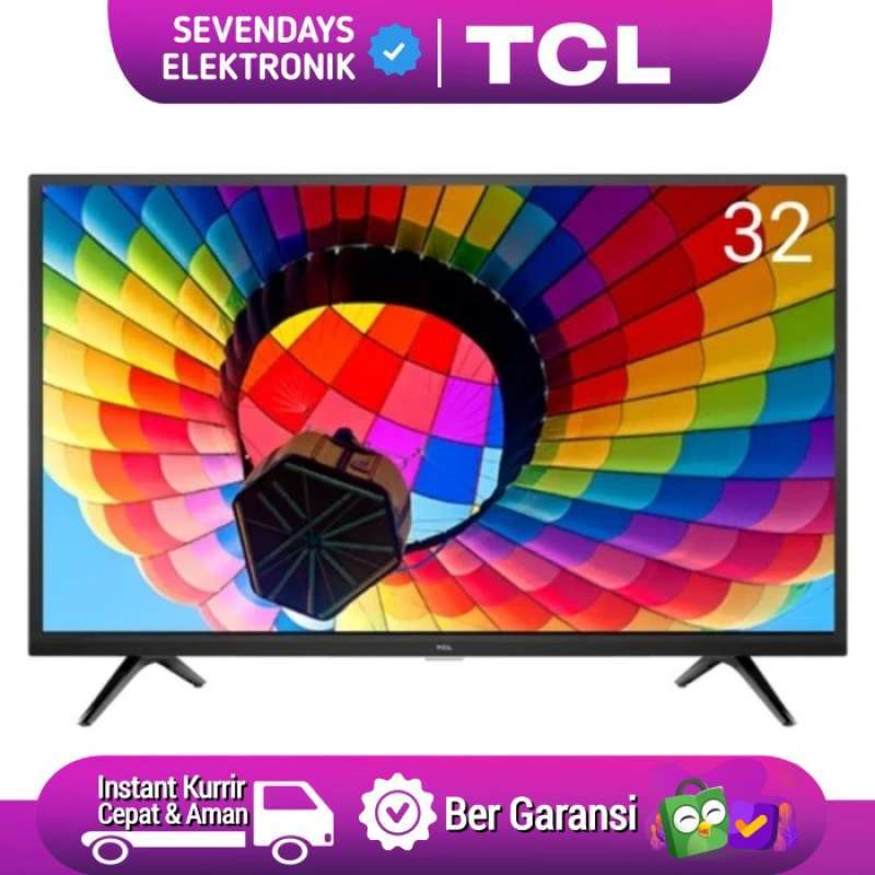 Promo Tcl 32b3 - 32 Inch Hd Digital Tv Hdmi - Usb Movie - Bezel Tipis - 32b3 Diskon 6% Di Seller ...