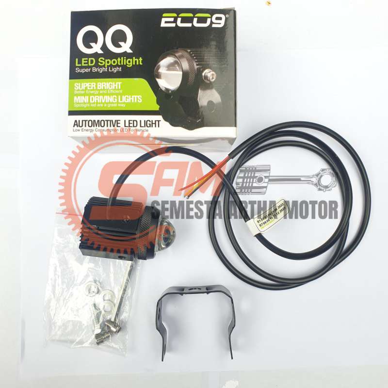 Jual Luminos Led Q2 Lampu Sorot Tembak Laser Mini Warna Putih Kuning Hi-lo Sepasang Di Seller ...