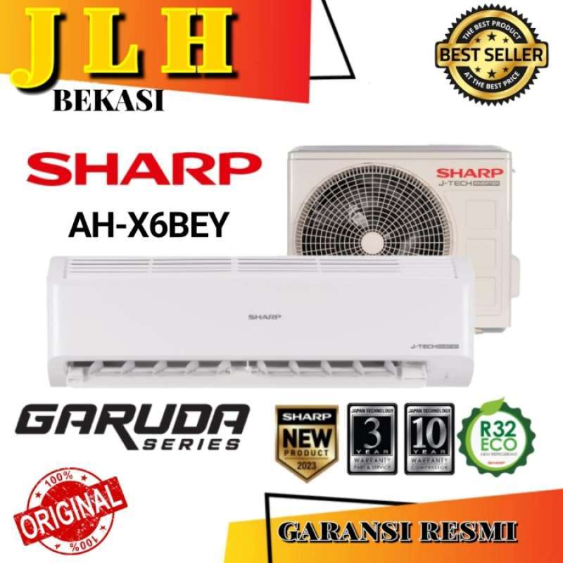 Promo Ac Sharp Inverter 1/2 Pk Ah - X 6 Vey R32 Harga Unit Only Diskon ...