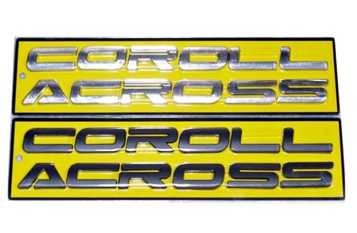 Promo Daytona Emblem Sticker Logo Kap Mesin Corolla Cross Terlaris ...