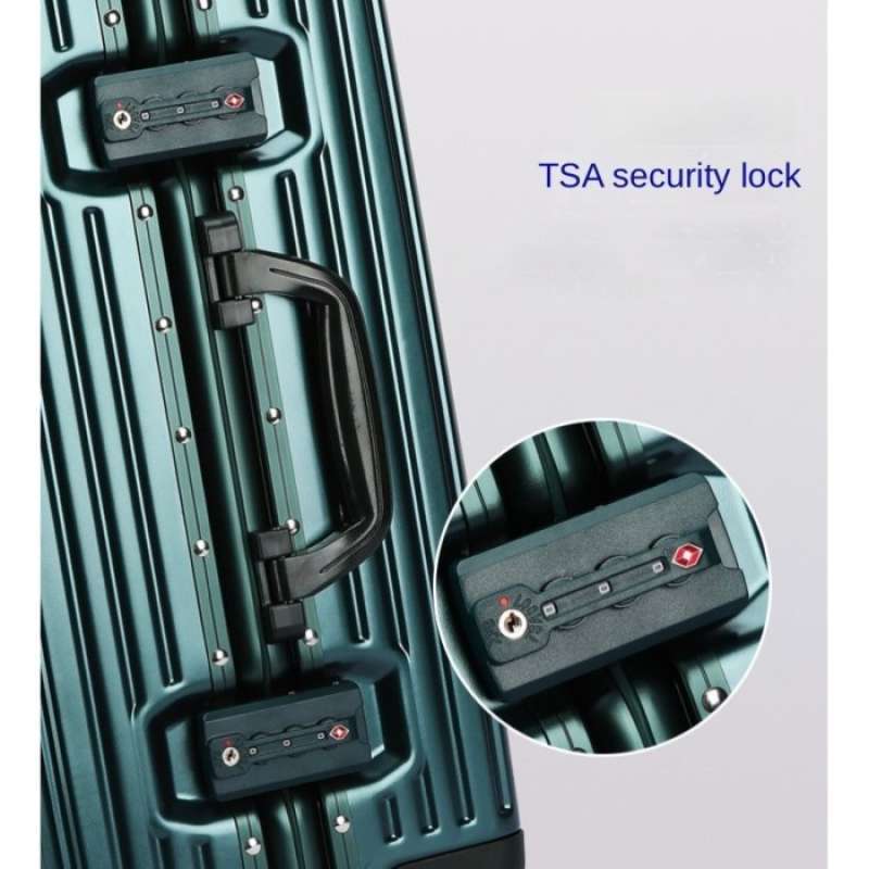 Promo Bopai Tas Koper Kabin Suitcase 24 Inch Full Aluminium Dual Tsa ...