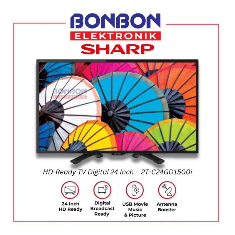 Lcd Tv Sharp 24 Inch Garansi Resmi Indonesia 🔥 Harga Mei 2026