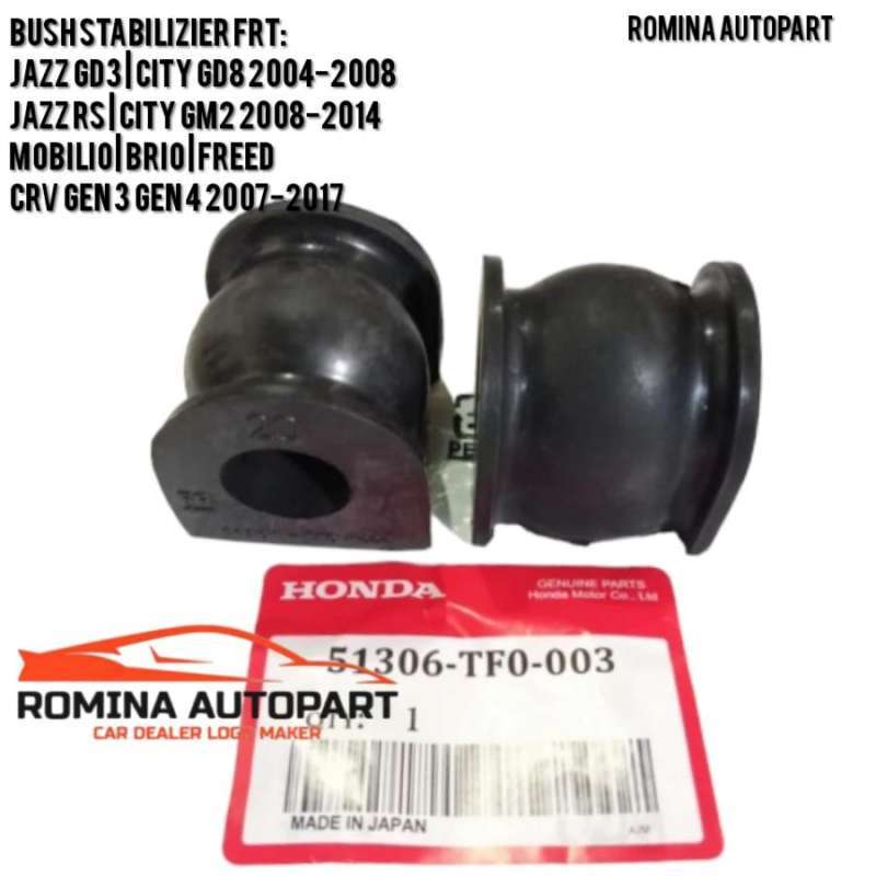 Jual Karet Roti Stabil Stabilizer Depan Honda Brio, Mobilio Original Di ...