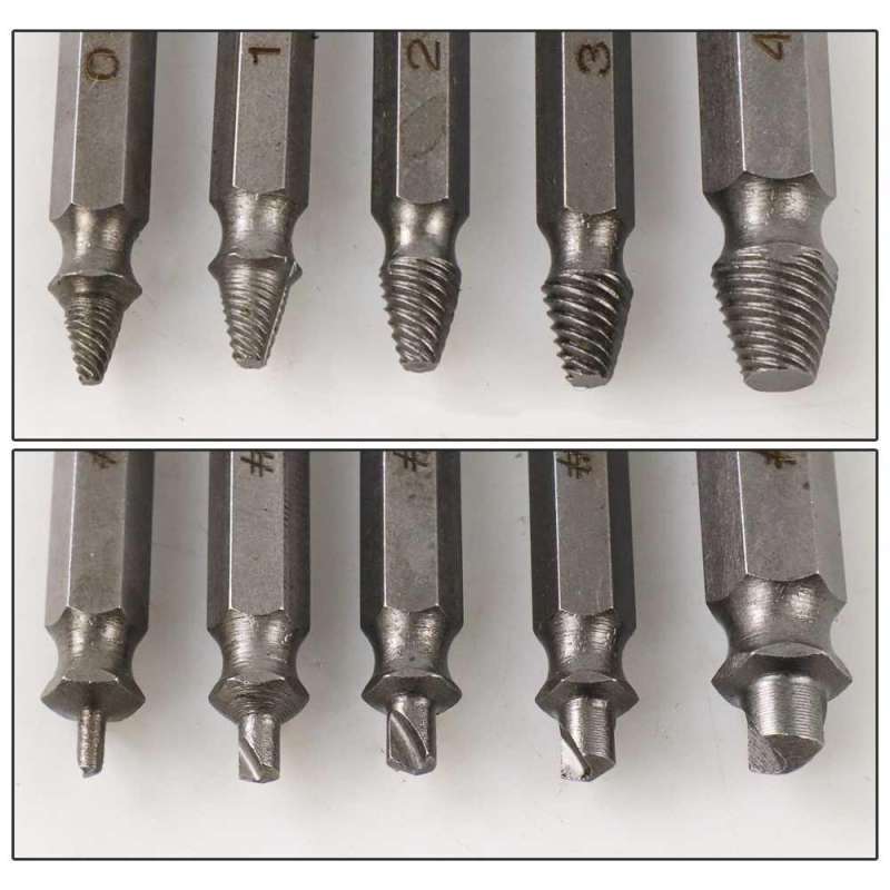 Jual Dizainlife Set Mata Bor Extractor Broken Screw Remover 5 Pcs Tl105 ...
