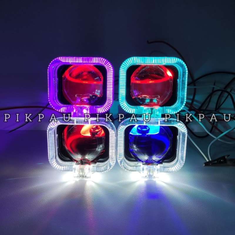 Promo Cr7 Lampu Led Matrix Tipe X3 Original Dengan Shroud + Devil Eye ...