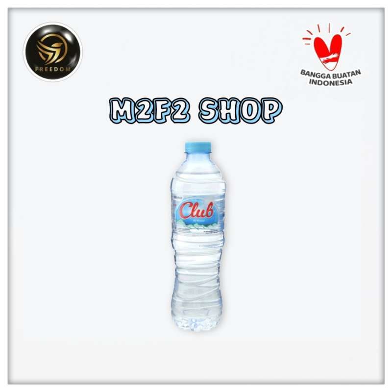 Promo Air Mineral Club Tanggung Botol Plastik Pet - 600 Ml (kemasan 12 ...