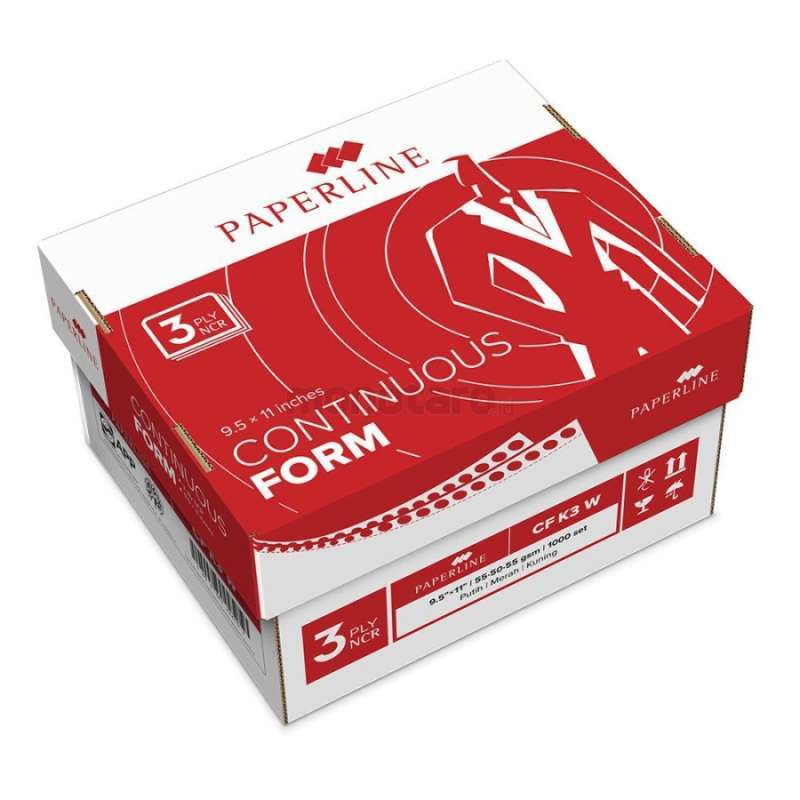 Jual Kertas Continuous Form 3 Ply Ncr Kertas Komputer Paperline Full Di ... Jual Kertas Continuous Form 3 Ply Ncr Kertas Komputer Paperline Full Di ...