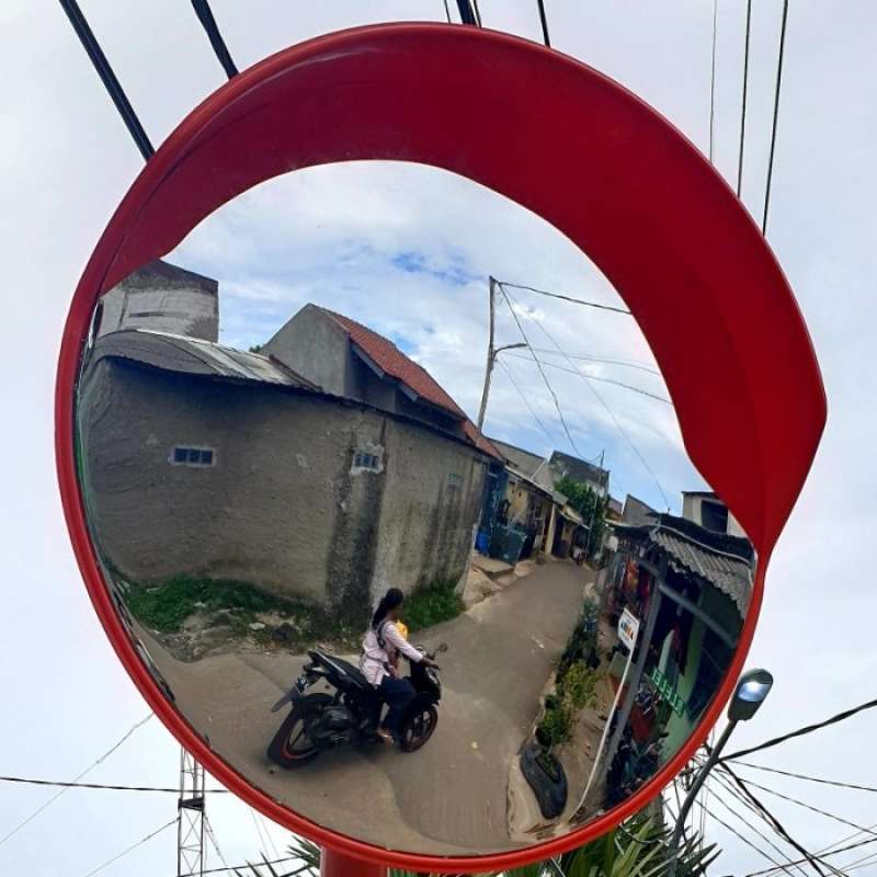 Promo Convex Mirror 60cm Kaca Cermin Cembung Safety Simpang Jalan ...