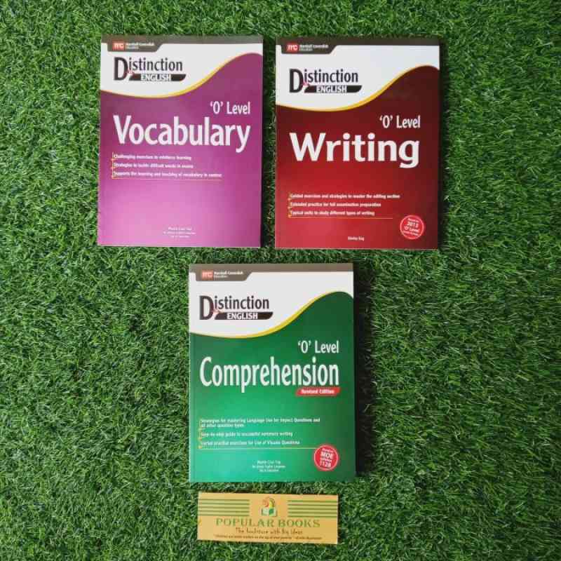 Promo Distinction In English : O Level Vocabulary/writing/comprehension ...