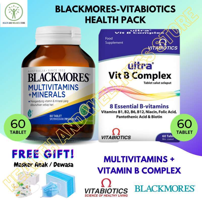 Blackmores Multivitamins Minerals 60 Tablets Lengkap Harga Terbaru April 2024 | Blibli
