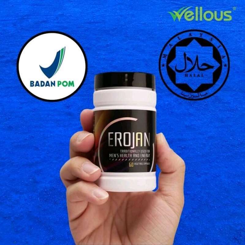 Promo Erojan Wellous Asli Isi 60 Kapsul Suplemen Multivitamin Fitnes ...