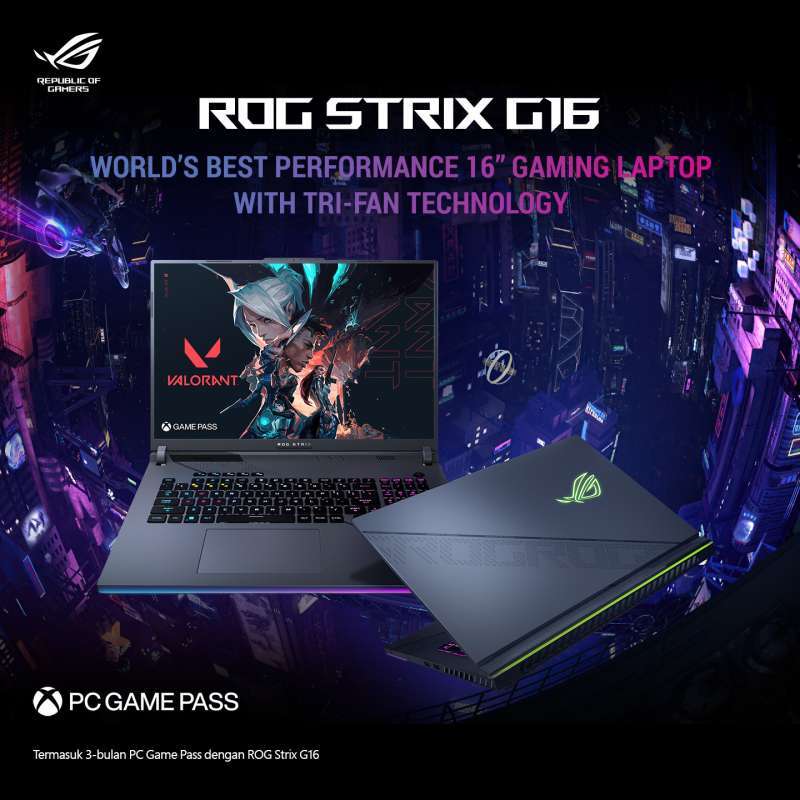 Jual Rog G614jv-1746j7g-o/i7-13650hx/ram 16gb Ddr5/ssd 1tb/rtx4060-8gb ...