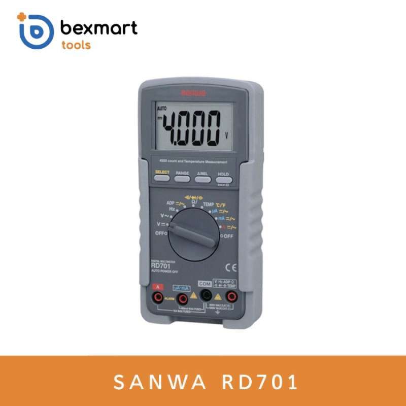 Promo Digital Multimeter Multitester Sanwa Rd701 / Rd 701 Diskon 23% Di ...