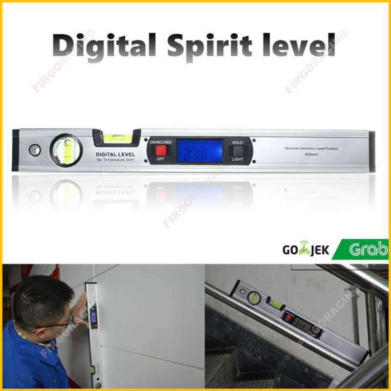 Promo Inclinometer Digital Alat Pengukur Kemiringan Water Pass 360 ...