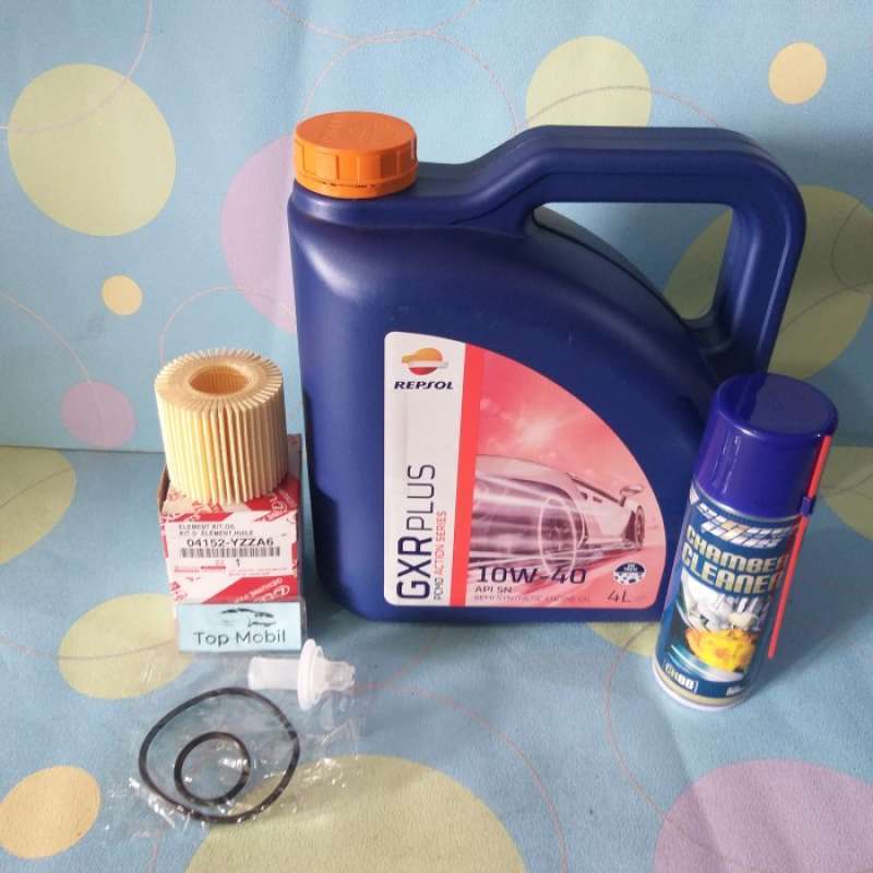 Promo Paket Oli Mesin Gxr Plus Repsol 10w-40 New Altis (3) Diskon 33% ...