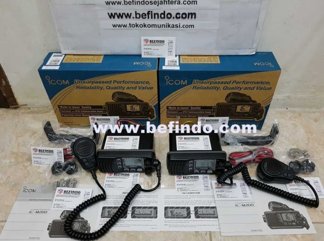 Promo Radio Rig Vhf Marine Icom Ic-m200 Murah Dan Bergaransi New Diskon ...