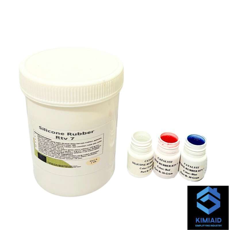 Promo Silicone Rubber Rtv 7 1kg - Cetakan Resin Bening Epoxy Diskon 23% ...