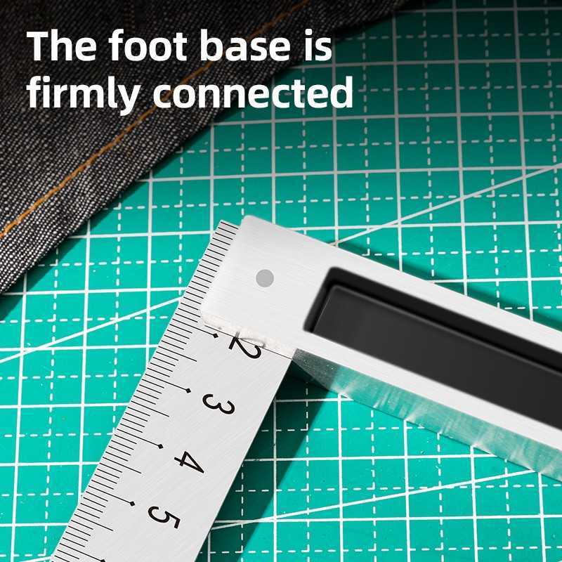 Promo Deli Penggaris Segitiga Siku Besi 15 / 20 Cm Garisan Tukang ...