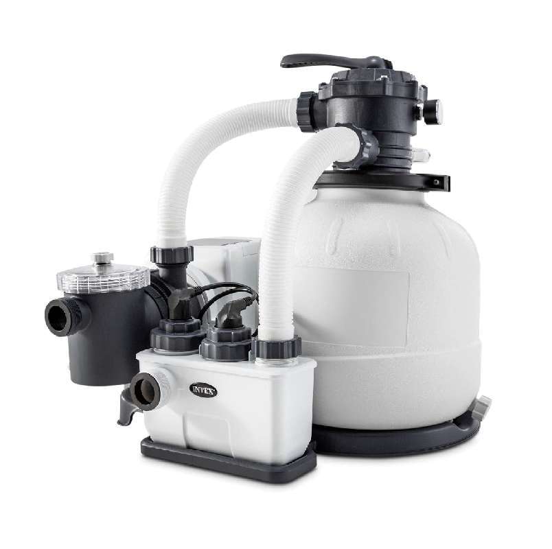 Promo Intex 26676 Qx2100 Sand Filter Pump Saltwater 220v Diskon 35% Di ...