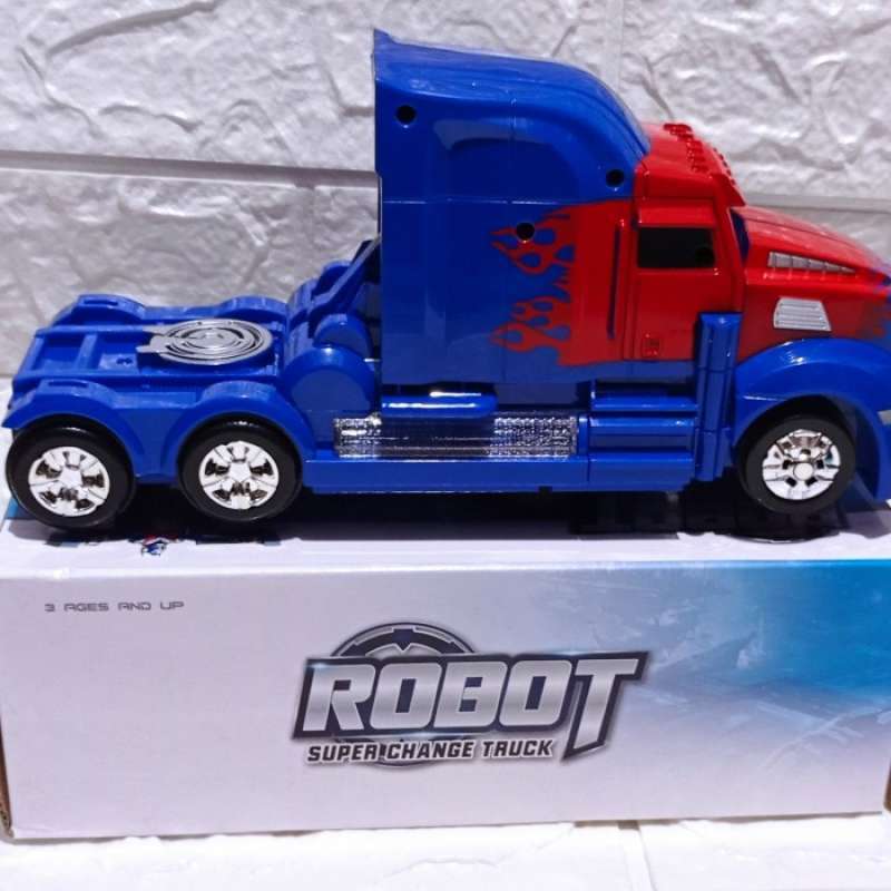 Promo Mobil Robot Transformer Mainan Anak Mobil Jadi Robot Optimus ...
