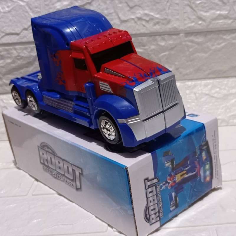 Promo Mobil Robot Transformer Mainan Anak Mobil Jadi Robot Optimus ...