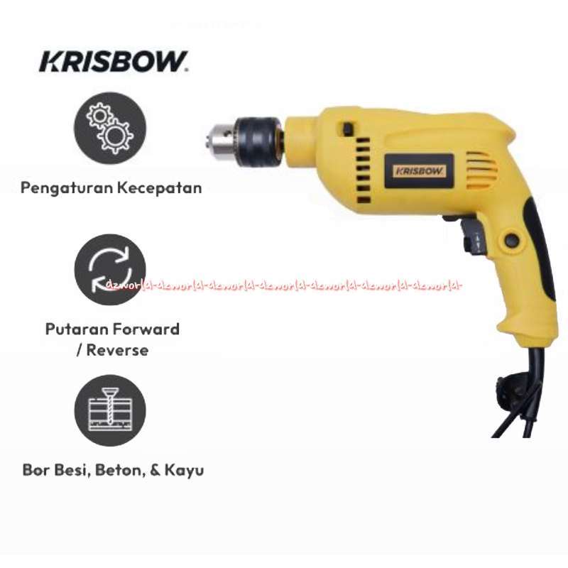 Jual Krisbow Impact Drill Set Irids131 Mesin Bor Logam Dinding Tembok ...