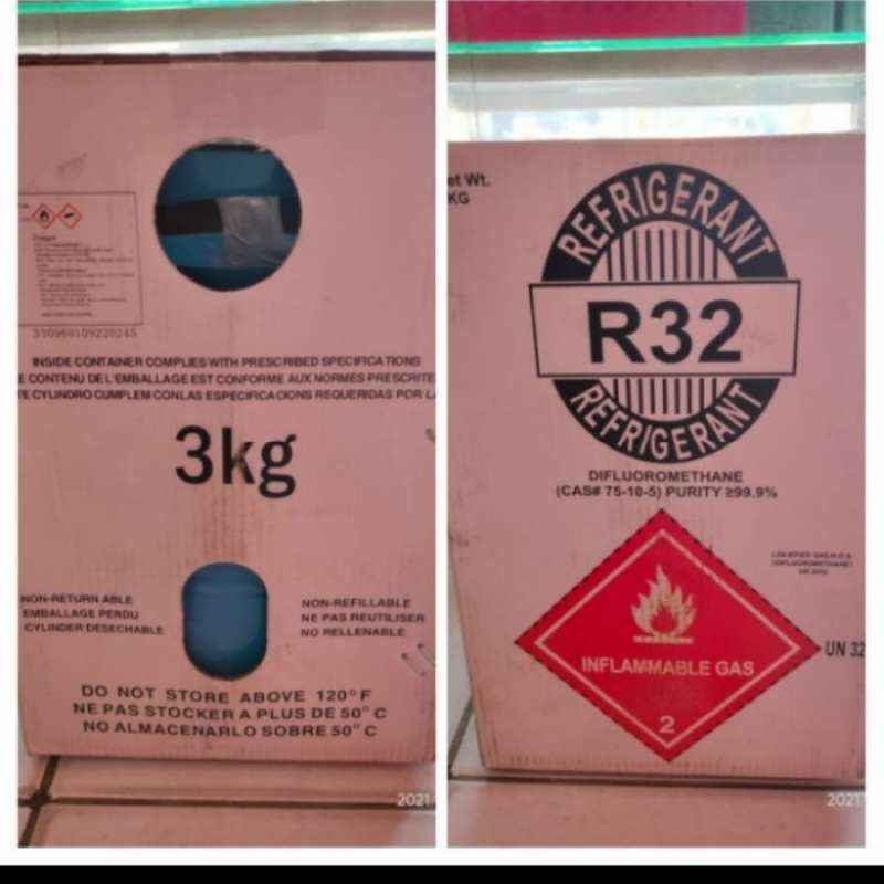 Promo Paket Freon Ac R32 Daikin Dsp 3 Kg Tabung Kecil Manifold ...