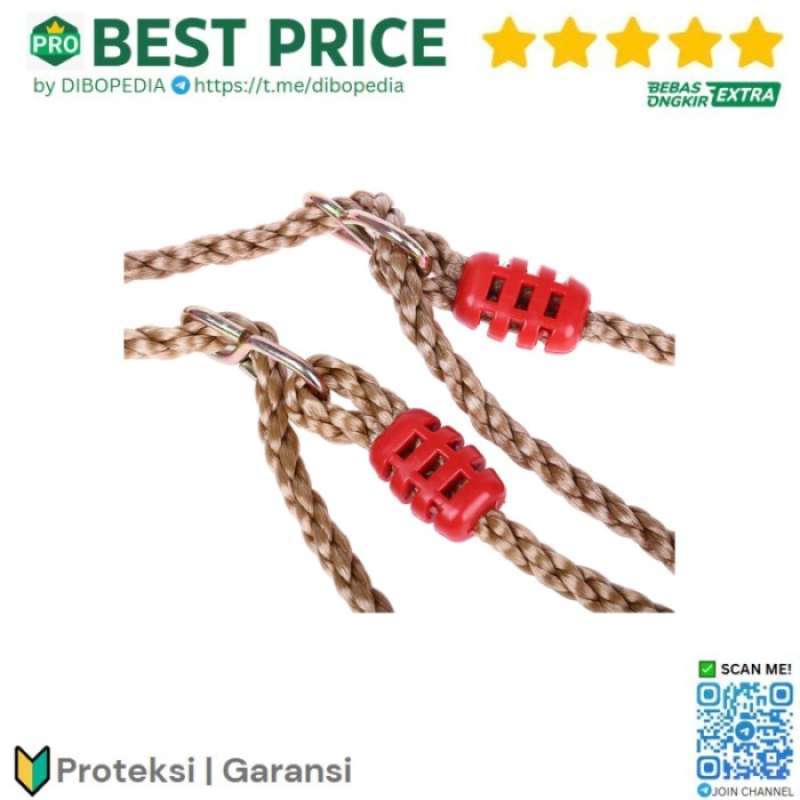 Promo Ayunan Rantai Tali Tambang Anak Indoor Outdoor - Biru Diskon 29% ...